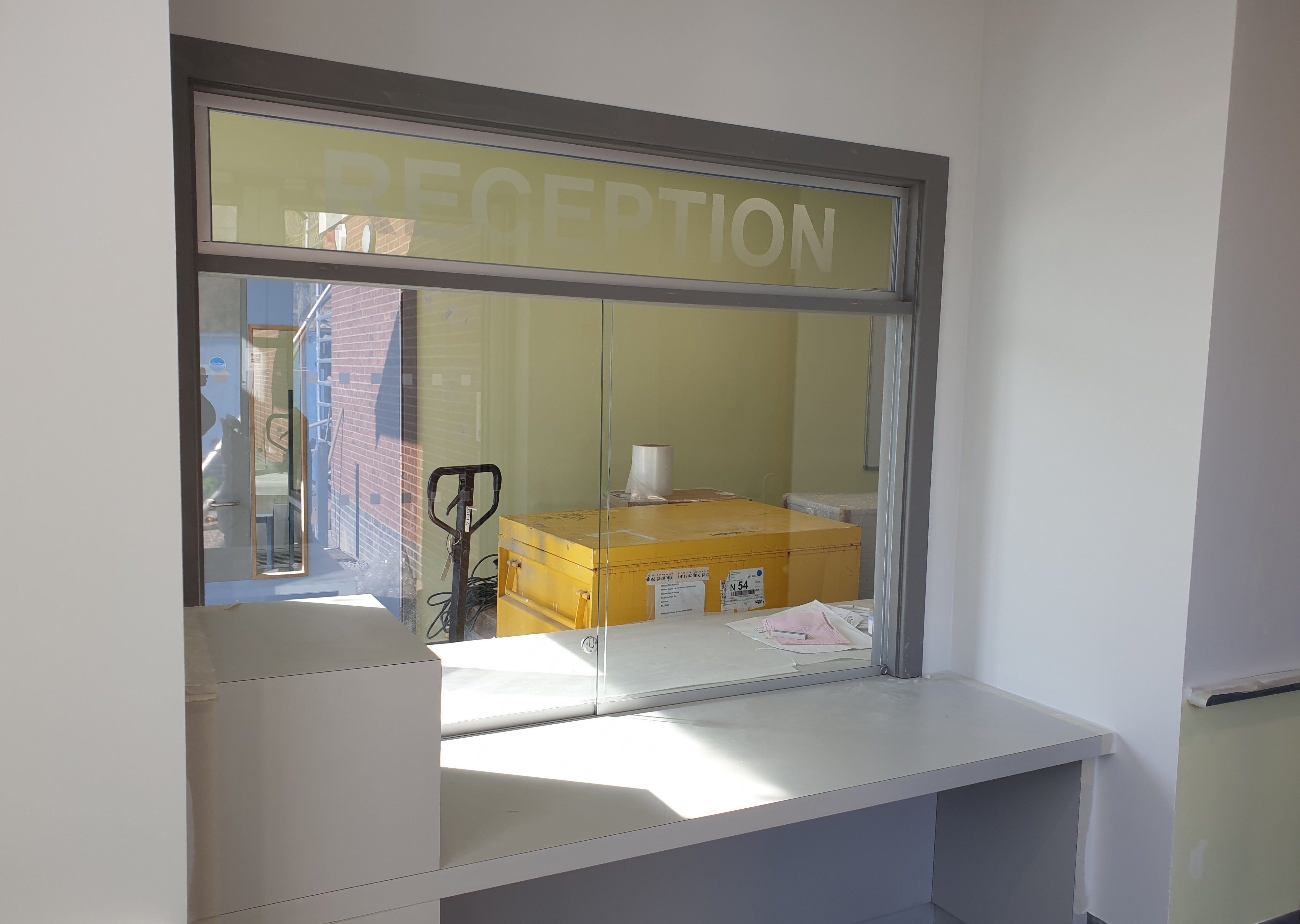 Glass Security Hatches – Screen Plus