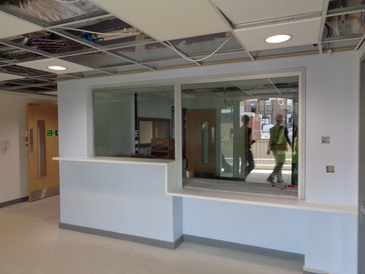 Hinged Glass Hatch – College – Screen Plus