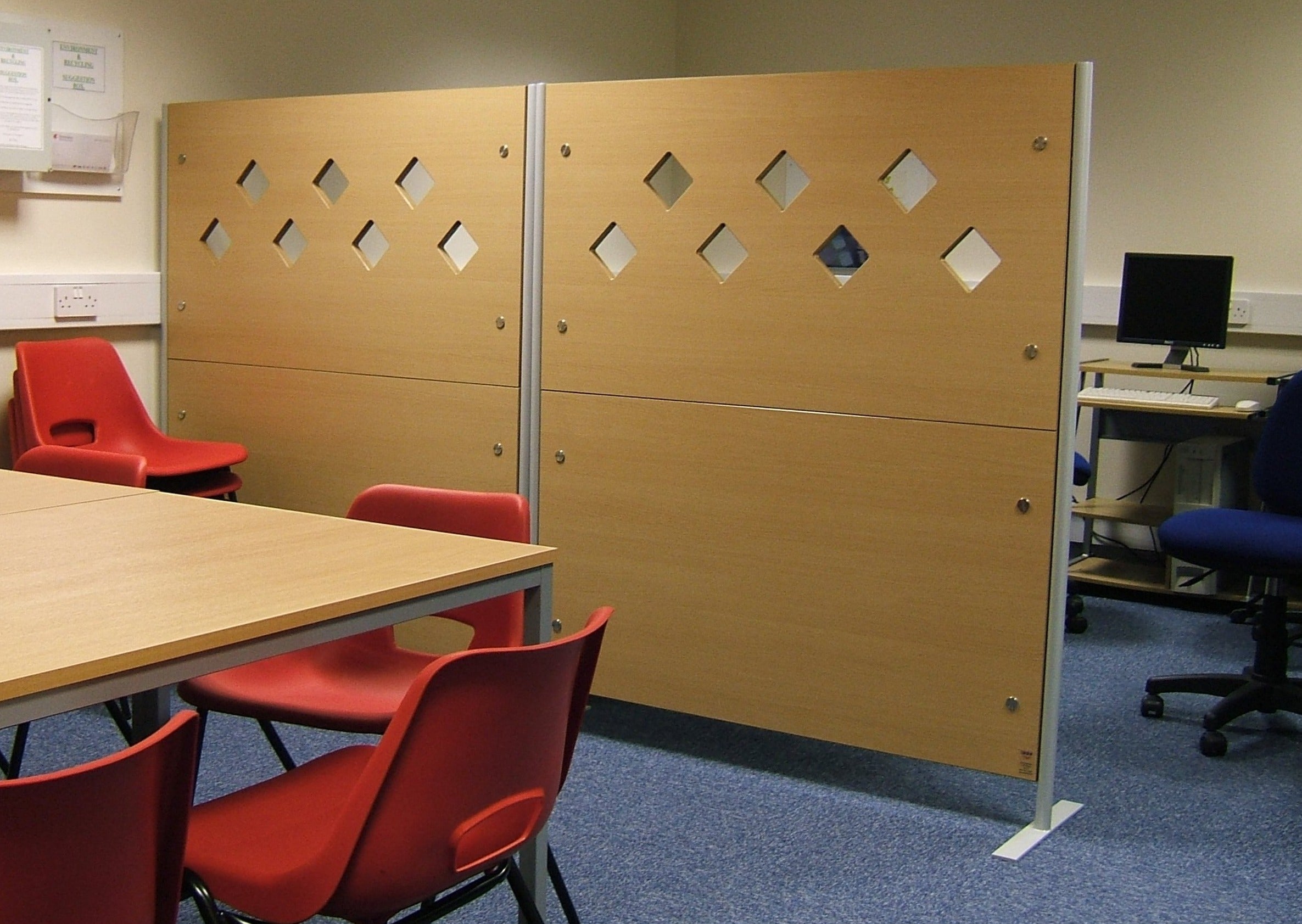 Routed Timber Screens - Screen Plus