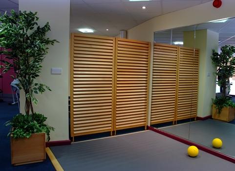 Slatted Timber Screens - Screen Plus